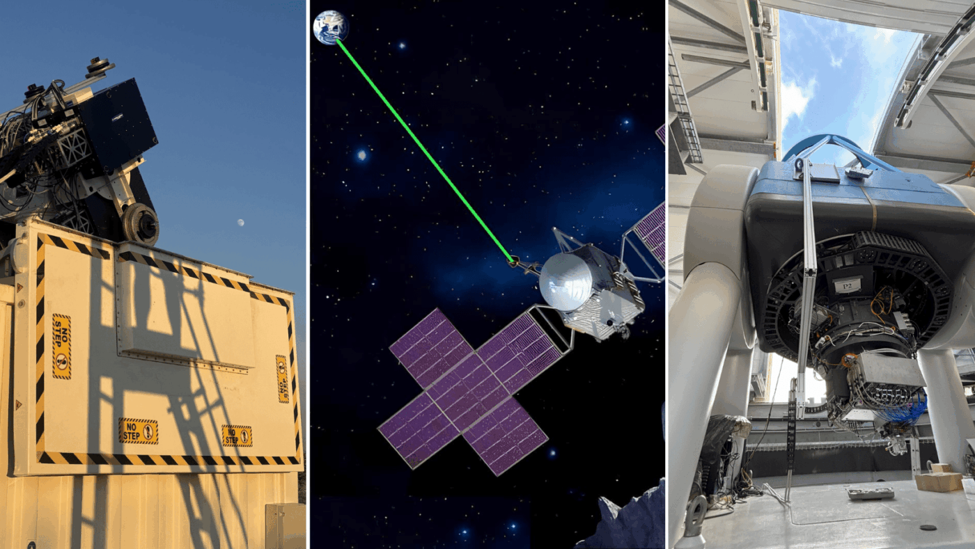 ЕКА осуществила свое первое оптическое соединение между Землей и зондом в глубоком космосе | New ...